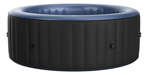 Ofurô Inflável Mspa Comfort Bergen 4 Preto Com Capacidade Para 4