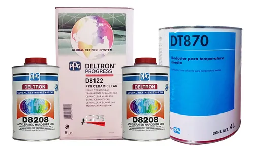 Kit D8122 Ceramic Clear Ppg Con Reductor Dt870 | Meses sin interés Kit D8122 Ceramic Clear Ppg Con Reductor Dt870 | Meses sin interés