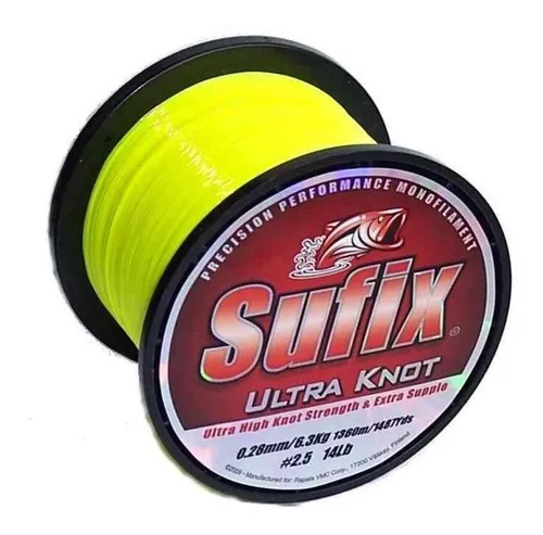 Linea de pesca Sufix Ultra Knot color amarillo | MercadoLibre Linea de pesca Sufix Ultra Knot color amarillo | MercadoLibre