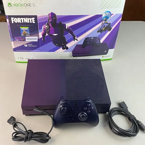 Xbox One S 1tb Edicion Fortnite Con Caja Violeta | MercadoLibre