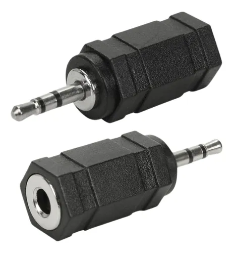 Adaptador P2 Fêmea Estereo Para P1 Macho Estereo | MercadoLivre