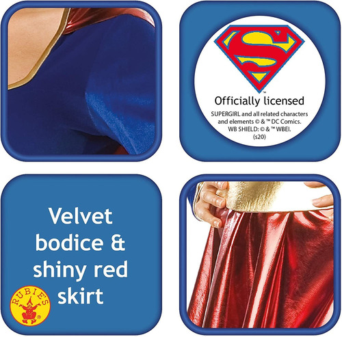 Secret Wishes Womens Adult Supergirl Costume Mercado Libre