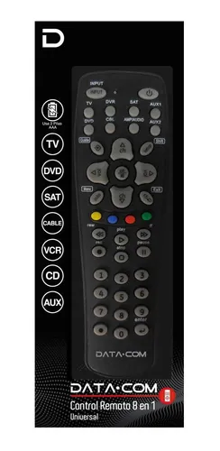 Control Remoto Universal 8 En 1 Tecnocenter Ccó Cuotas Sin Interés