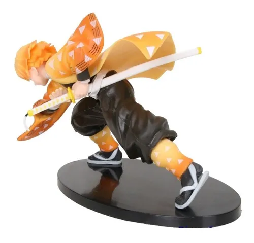 Figura Demon Slaye Zenitsu Agatsuma 1 Pose Kimetsu No Yaiba | Meses sin ...