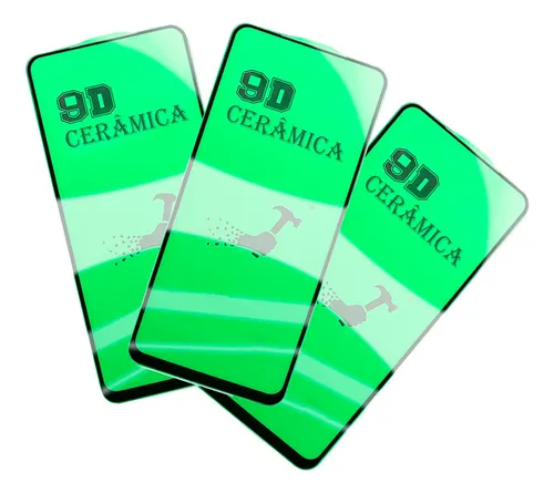3 Películas Cerâmica Flexível 9d Para Galaxy S24 Ultra S928