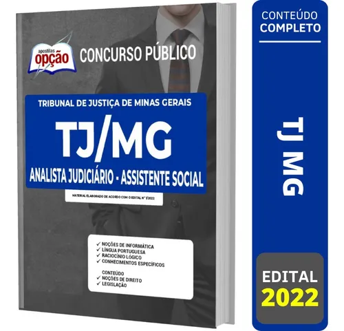 Apostila Concurso Tj Mg - Analista - Assistente Social | MercadoLivre Apostila Concurso Tj Mg - Analista - Assistente Social | MercadoLivre