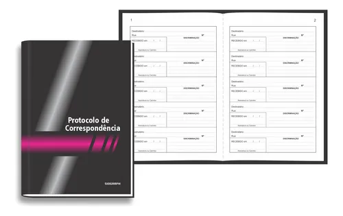 5 Livro Caderno Protocolo De Correspondência 104 Folhas | MercadoLivre 5 Livro Caderno Protocolo De Correspondência 104 Folhas | MercadoLivre