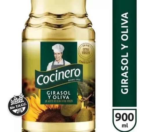 Aceite De Oliva Y Girasol Cocinero Ecobot X 900cc Aceite De Oliva Y Girasol Cocinero Ecobot X 900cc