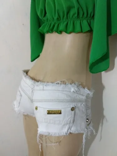 Micro Short Saia Jens Sex 36 Sensual Curtinho Parcelamento Sem Juros