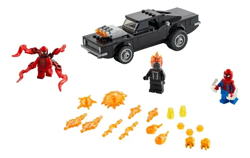 Lego Marvel Spider Man & Ghost Rider Vs Carnage #76173 Spider Man ...