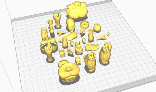Figuras Mujer Hombre Articulados Modelo Stl Impresora 3d en venta en ... Figuras Mujer Hombre Articulados Modelo Stl Impresora 3d en venta en ...
