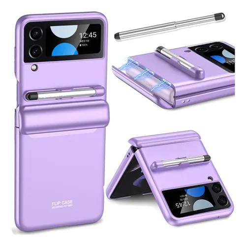 Capa Magnética Com Caneta Para Galaxy Z Flip 4 5 Parcelamento Sem Juros