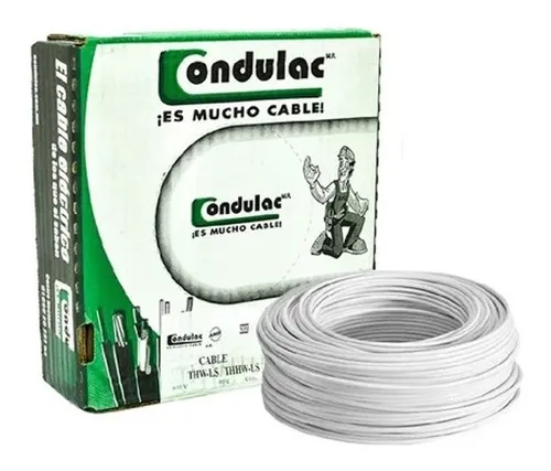 Cable Unipolar Condulac 3 x 31 mm² Calibre 12 Cobre 100m PVC | Envío gratis