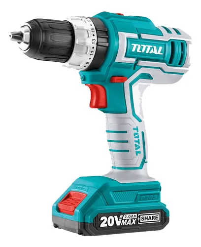 Taladro Percutor Inalambrico 20v 1900rpm bat + Carg Total Taladro Percutor Inalambrico 20v 1900rpm bat + Carg Total