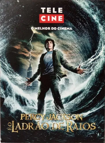 Dvd Percy Jackson E O Ladrão De Raios Filme Promo Telecine Mercadolivre