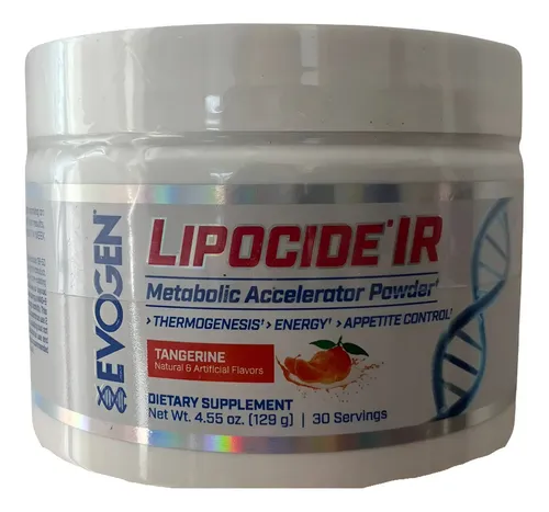Evogen Lipocide Ir 30 Servicios Sabor Tangerine | Envío gratis