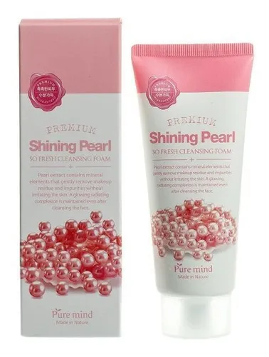 Espumas Limpieza Facial Coreana Antiarrugas De Perlas 10pz