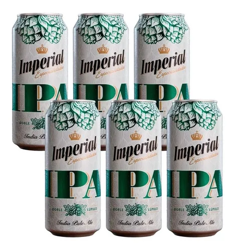 Cerveza Imperial Ipa Lata 473 Ml Pack X6 Cerveza Imperial Ipa Lata 473 Ml Pack X6