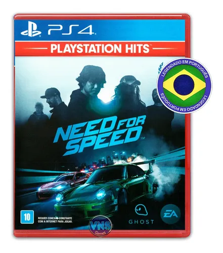 Need For Speed Ps4 Leg Pt Mídia Física Lacrado Frete Grátis