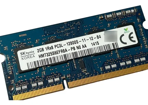 Memoria 2gb Ddr3 Pc3l 12800s 1600mhz 1rx8 11 12 B4 Sk Hynix Mercadolivre