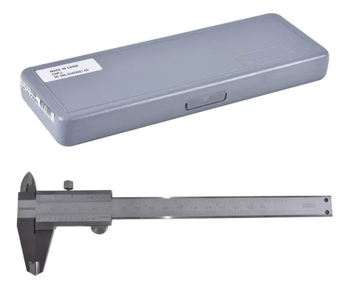 Calibre Mecánico Digimess Paquímetro 100 001a 1mm 150mm Mercadolibre