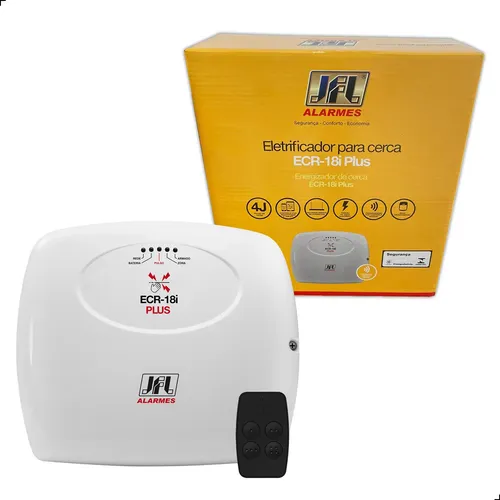 Central De Choque Jfl Ecr-18i Plus 4j Para Cerca Elétrica ...