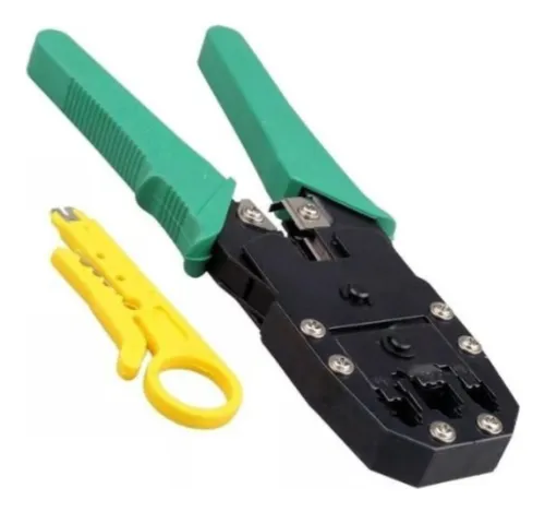 Pinza Crimpeadora Metalica Rj45 Rj11 Rj12 Pela Cables Redes | MercadoLibre