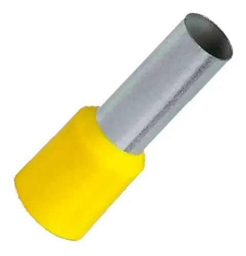 100x Terminal Tubular Ilhos 6mm E6012 Pre Isolado (100pçs) | MercadoLivre