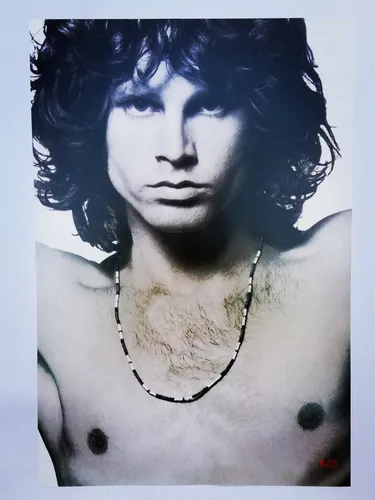 Poster Jim Morrison Wanted Cuotas Sin Interés