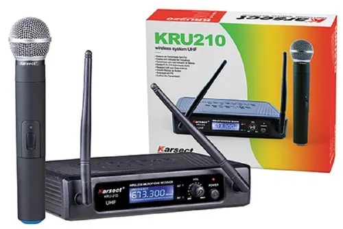 Microfone Karsect Sem Fio Kru210m De Mão Cor Preto | MercadoLivre Microfone Karsect Sem Fio Kru210m De Mão Cor Preto | MercadoLivre