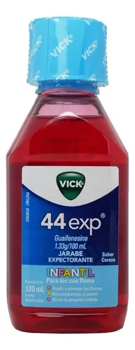 Vick 44 Exp jarabe infantil sabor cereza 120mL | Meses sin interés