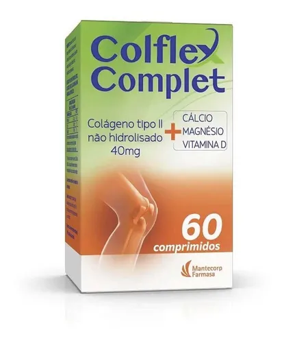 Colflex Complet C 60 Cpr Colageno Tipo Ii | Frete grátis Colflex Complet C 60 Cpr Colageno Tipo Ii | Frete grátis
