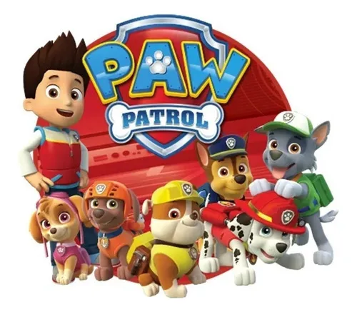 Kit Imprimible Paw Patrol Candy Bar Invitaciones Nene Y Nena En Venta
