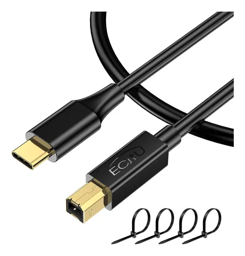 Cable De Impresora Usb C 6ft (1 Paquete), Cable De Impresora | Envío gratis Cable De Impresora Usb C 6ft (1 Paquete), Cable De Impresora | Envío gratis