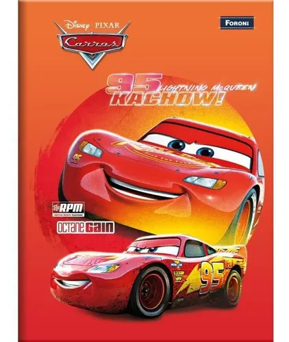 Cuaderno Cars 80fls 1/4 de tapa dura para folletos, paquete de 10 ...