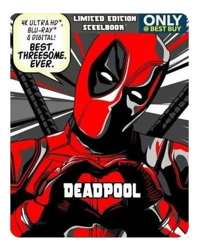 Deadpool Ryan Reynolds Steelbook Pelicula 4k Ultra Hd Mercadolibre