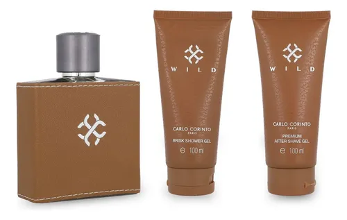 Set Carlo Corinto Wild 3pzs - Caballero | Envío gratis