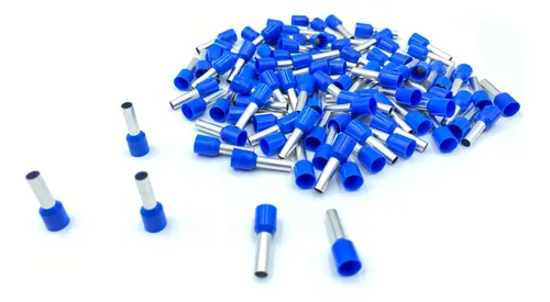 Paquete 100x Terminales Ferrules Cilindricas Aisladas 10 Awg | Meses ...