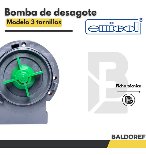 Motor Bomba Desagote Lavarropas Drean Emicol Original | BALDOREF Motor Bomba Desagote Lavarropas Drean Emicol Original | BALDOREF