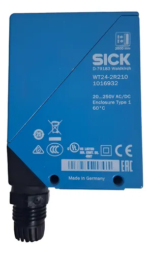 Sensor Fotoeléctrico De Proximidad Wt24-2r210 Sick | Meses sin interés