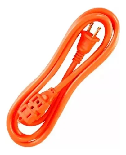 Extension Uso Rudo Electrica Naranja 4 Mts | Meses sin interés Extension Uso Rudo Electrica Naranja 4 Mts | Meses sin interés