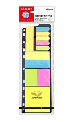 Sticky Notes Adhesivas Notas Recordatorios Marca Paginas Cuotas Sin
