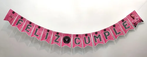 Banderin Deco Feliz Cumple Miami Club Inter Futbol Messi Banderin Deco Feliz Cumple Miami Club Inter Futbol Messi