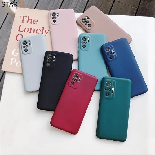 Capinha Case Silicone Premium Aveludada Redmi Note 10 10s Cor Preto
