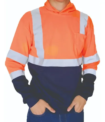 Playera Dry Fit Bicolor Con Reflejantes De Seguridad | Envío gratis