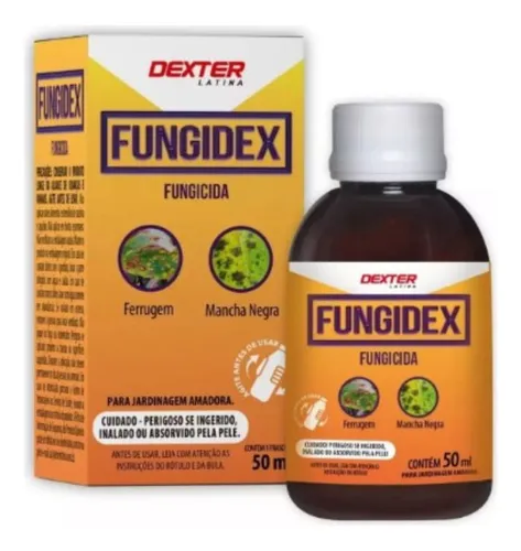 Fungidex - Controle Doenças E Pragas De Jardinagem 50ml | Frete grátis