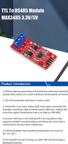 Módulo Max3485 Ttl A Rs485 | MercadoLibre Módulo Max3485 Ttl A Rs485 | MercadoLibre