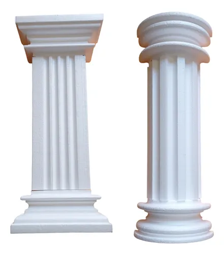 Molde Para Colar Columna Decorativa 244cmx15cm Polymolduras | Envío gratis