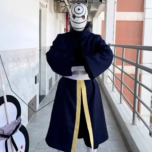 X Disfraz De Cosplay De Uchiha Obito, Disfraz De Ninja Anime | Meses ...