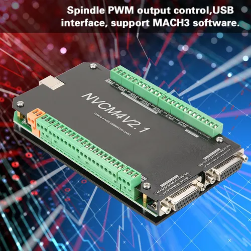 Nvcm 6 Axis Cnc Controller Mach3 Tarjeta De Placa De Interfa | Cuotas ... Nvcm 6 Axis Cnc Controller Mach3 Tarjeta De Placa De Interfa | Cuotas ...